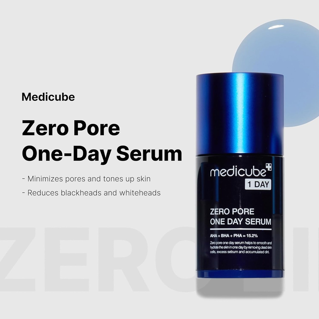 Medicube/ Zero Pore One-day Serum 30ml: مديكيوب سيروم زيرو بور | MS Choice